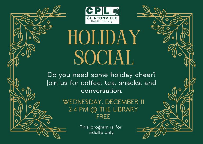 Holiday Social – Clintonville Public Library